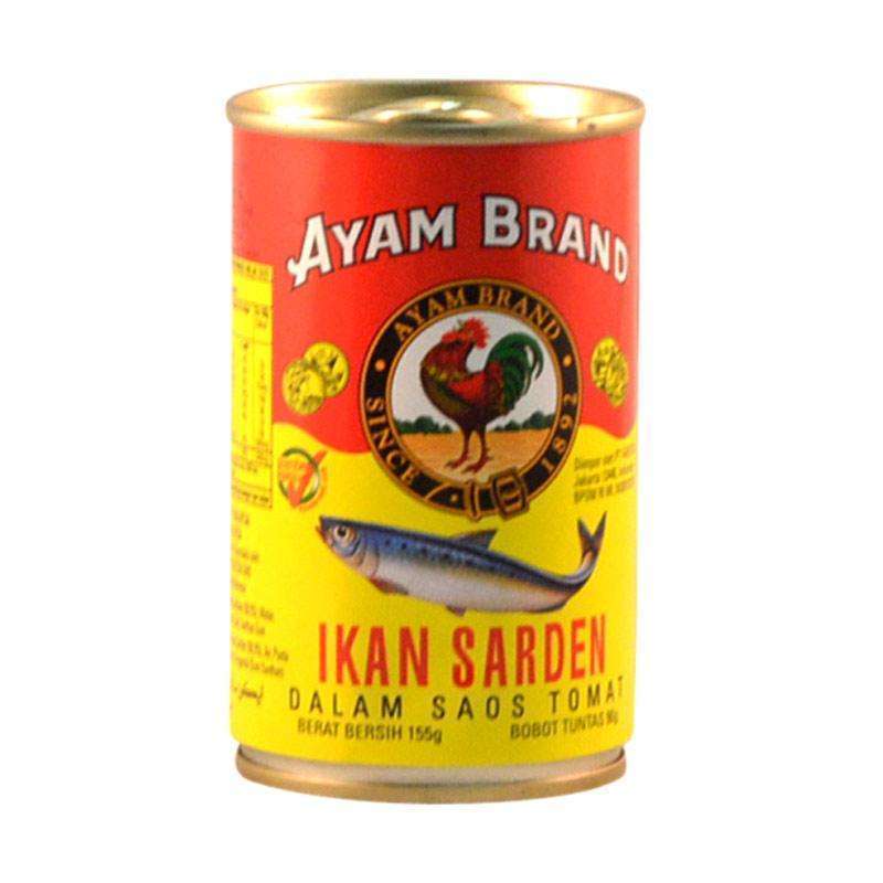 Jual Ayam Brand Sardines Makanan Kaleng [155 G] Di Seller Dunia Chiko ...