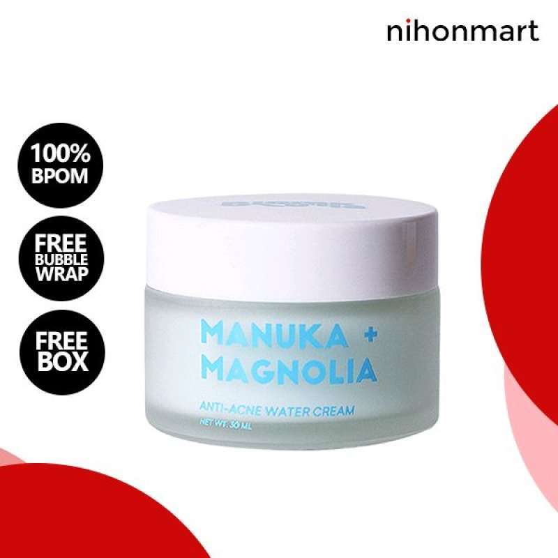 Jual Bloomka Manuka + Magnolia Anti Acne Water Cream 30ml Di Seller ...