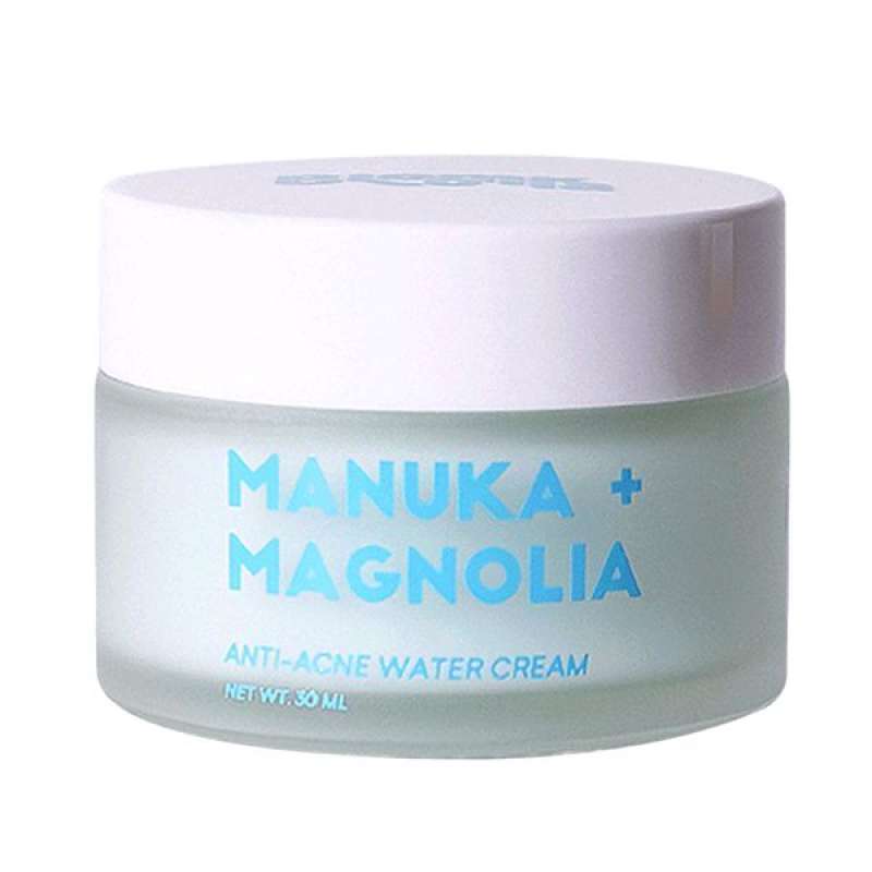 Jual Bloomka Manuka + Magnolia Anti Acne Water Cream 30ml Di Seller ...