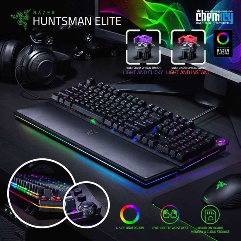 Jual Razer Huntsman Elite - Opto Switch Mechanical Gaming Keyboard ...
