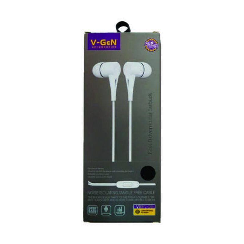 Jual V-GEN VEP1-06 Wired Extra Bass Earphone Headset [Original] di ...