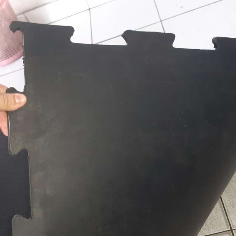 Jual Lantai Gym Karpet Lantai 1cm Alas Fitness Flooring Gym Alas Karet ...