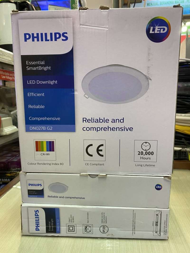 Jual Downlight Led Essential Smartbright 22 Watt Dn027b G2 Cri80 ...