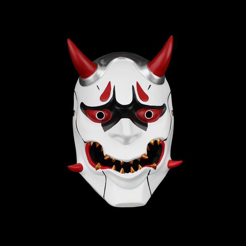 Jual Hundred Yuan Resin Setan Prajna Masker Deluxe Scary Halloween ...
