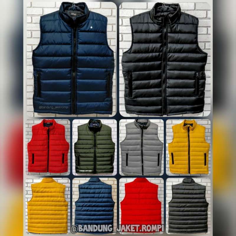 Promo Jaket Rompi Vest Parasut - Rompi Bikers - Rompi Motor - Rompi ...