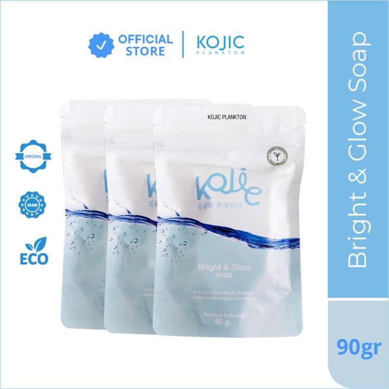 Jual Kojic Plankton Soap 90gr isi 3pcs di Seller Kojic Plankton ...