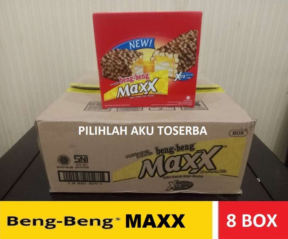 Jual Beng-Beng Maxx Wafer [1 dus/12 Pcs] di Seller Toko Sembako Kudo ...