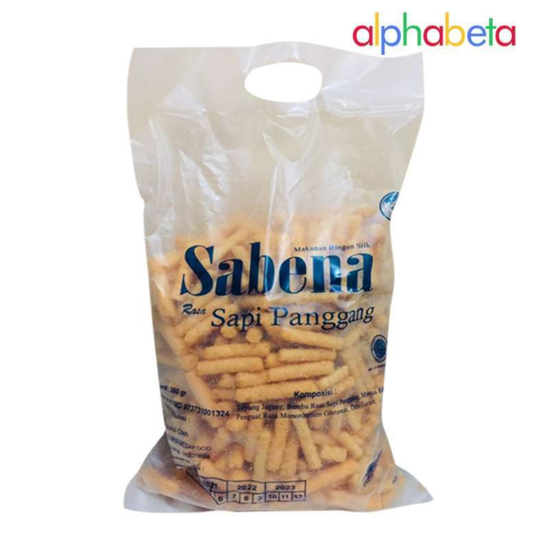 Jual SABENA Rasa Sapi Panggang Snack Chiki [360 g] di Seller AlphaBeta ...