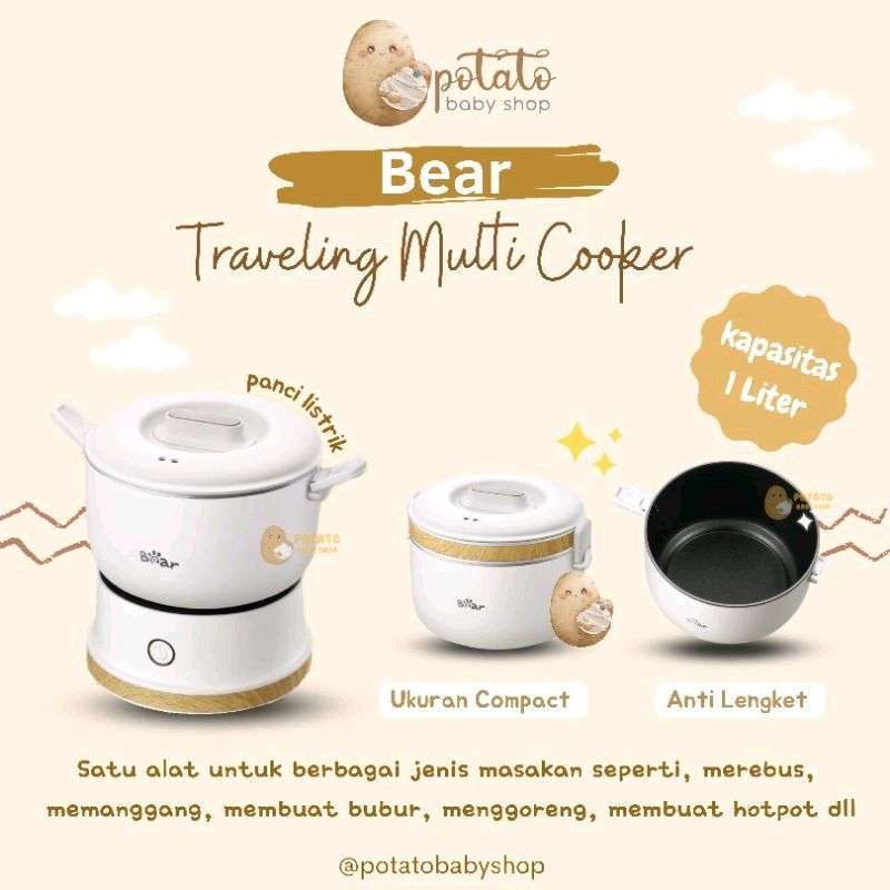 Jual Bear Electric Cooker Portable Original, Murah & Diskon Maret 2024 ...