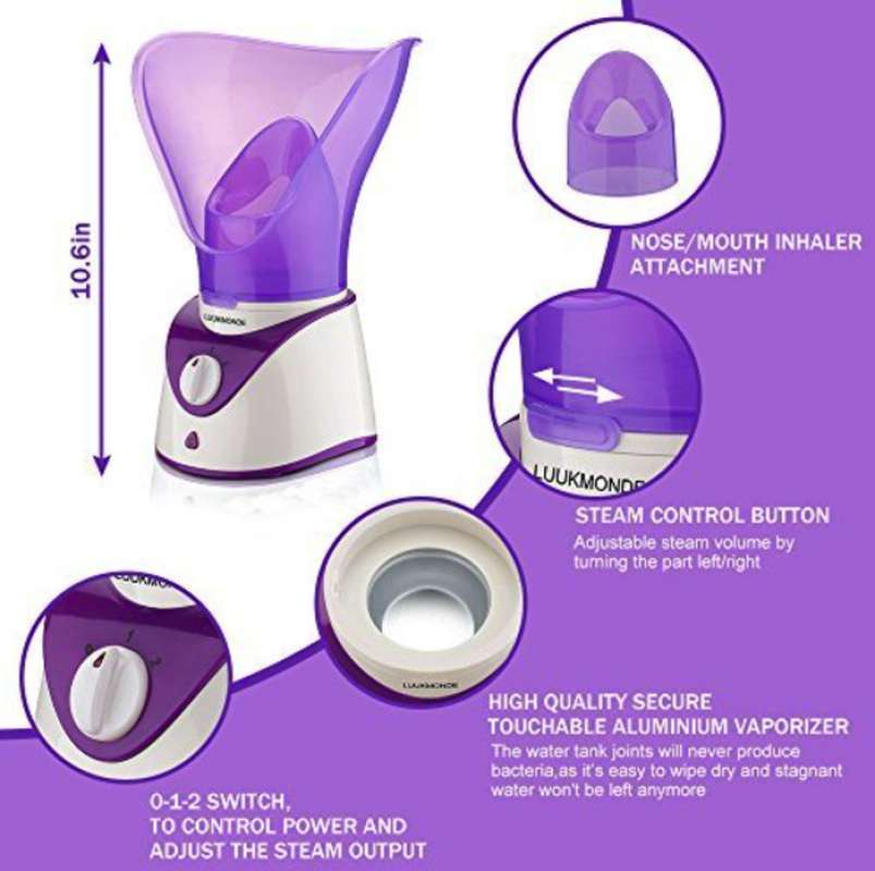 Promo Alat Uap Hidung Kesehatan Terapi Nose Face Steamer Humidifier ...