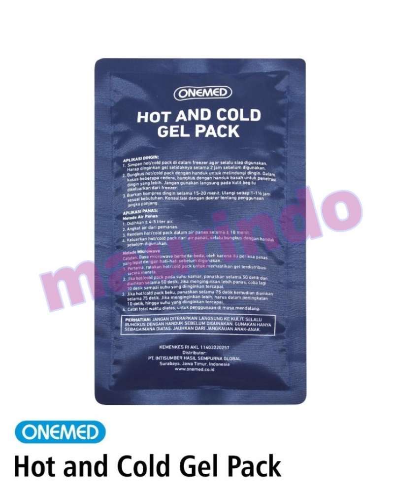 Promo Onemed Hot And Cold Gel Pack Kompres Panas Dan Dingin Diskon 49% ...