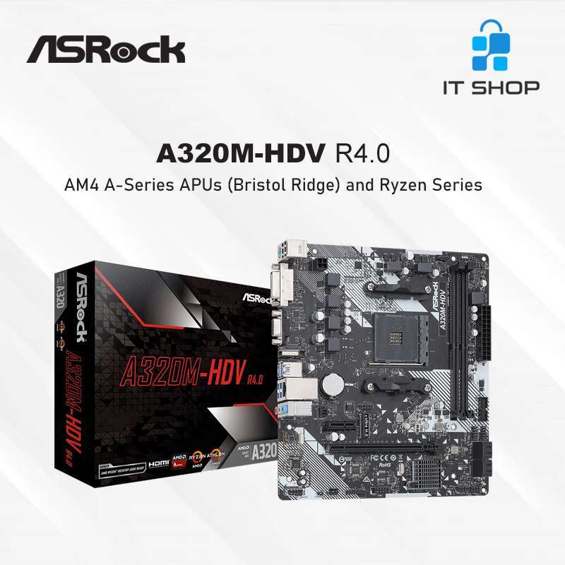 Jual Asrock A320M-HDV R4.0 di Seller IT Shop Official Store - Kota ...