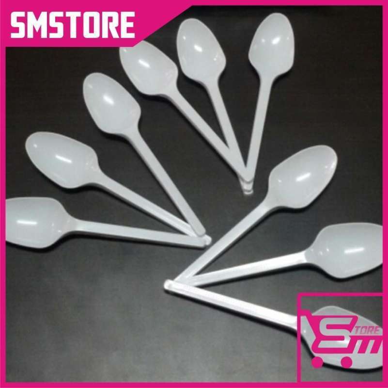 Jual Sendok Plastik / Sendok Luxor / Sendok Plastik Putih di Seller ...