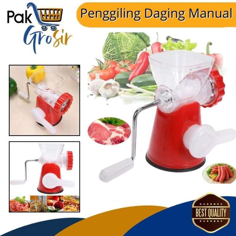 Jual Alat Penggiling Daging Sayuran Buah Gilingan Manual Meat Grinder ...