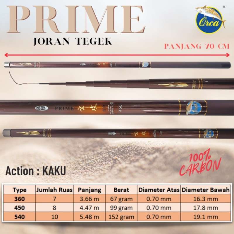 Jual Joran Tegek Orca Prime Gen 1 / Joran Pancing Orca Prime Gen 1 / Joran Tegek Pancing Orca ...