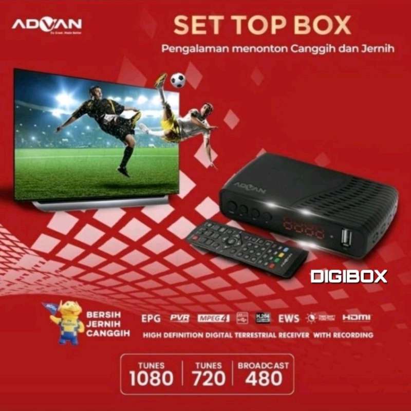 Jual Advan Set Top Box Tv Digital Receiver Di Seller Bintang Terang ...
