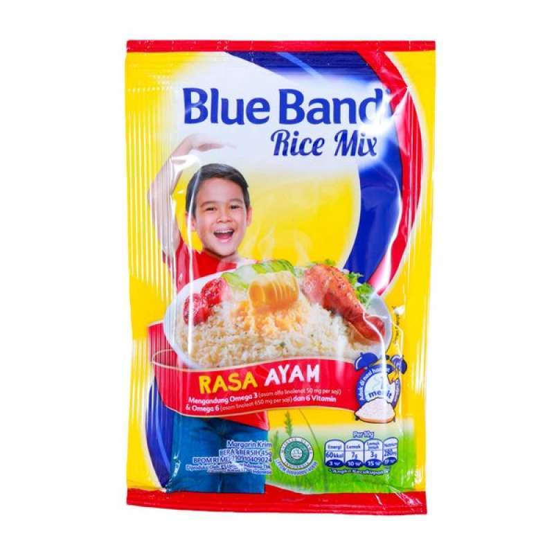 Jual BLUE BAND Rice Mix Chicken 45gr - Krim Margarin Olesan Nasi Rasa ...