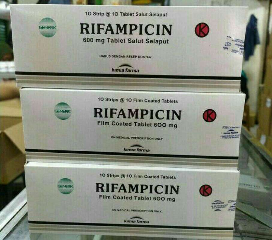 Jual Kf Rifampicin 600mg/ Box Isi 100 Kaplet) Obat Resep Dokter Di ...