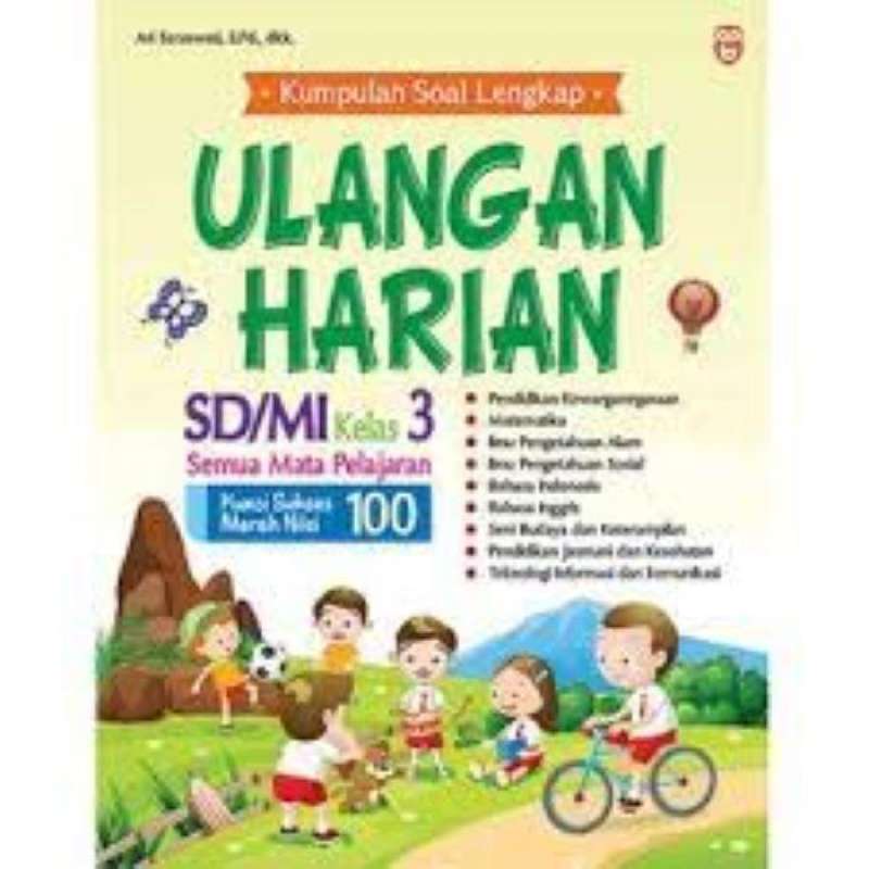 Jual BUKU KUMPULAN SOAL LENGKAP ULANGAN HARIAN SD/MI KELAS 3 SEMUA MATA ... Jual BUKU KUMPULAN SOAL LENGKAP ULANGAN HARIAN SD/MI KELAS 3 SEMUA MATA ...