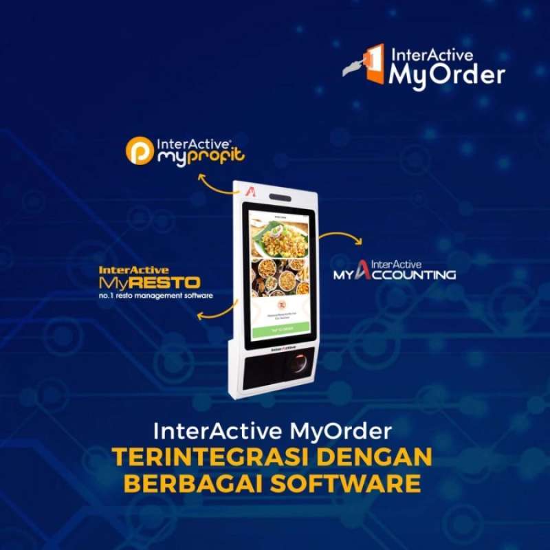 Jual Interactive Myorder Self Order Kiosk - Basic Di Seller Interactive - Ketabang, Kota ...