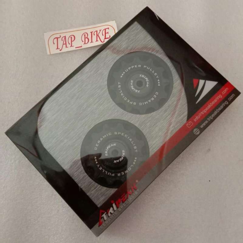 Jual Pulley RD TRIPEAK Jockey Wheels Ceramic 12T Original Made in Taiwan di Seller TAP_BIKE ...