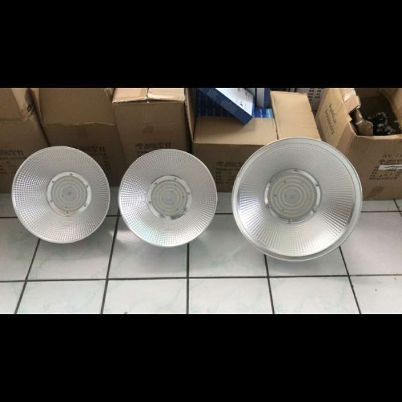 Promo Kap industri highbay cover SMD LED 200w 6500k voltage 220vac ...