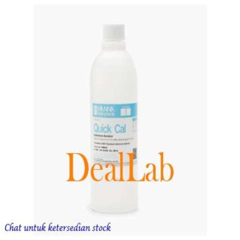 Promo Hanna Hi9828-25 Quick Calibration Solution 500ml Bottle -deal ...
