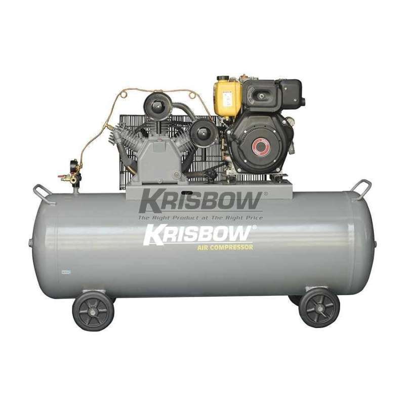 Jual KRISBOW COMPRESSOR 7.5HP 420L 12BAR DIESEL Item #10050369 di ...