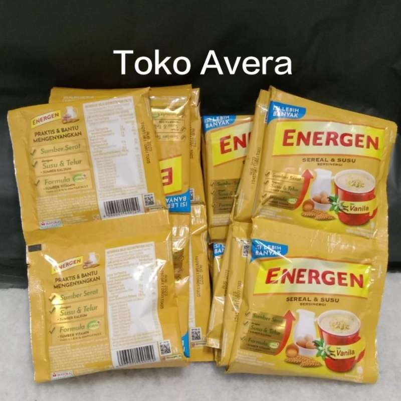 Jual Energen Cereal Vanila Sachet Di Seller Toko Avera - Glodok, Kota ...