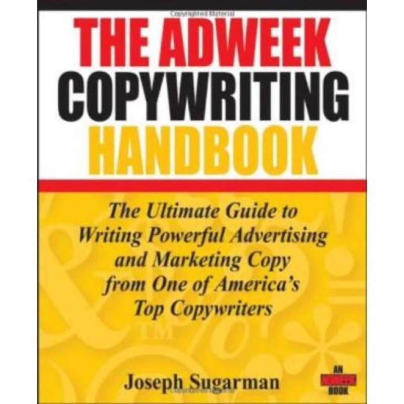 Jual Buku The Adweek Copywriting Handbook di Seller Gren Tobu Media ...