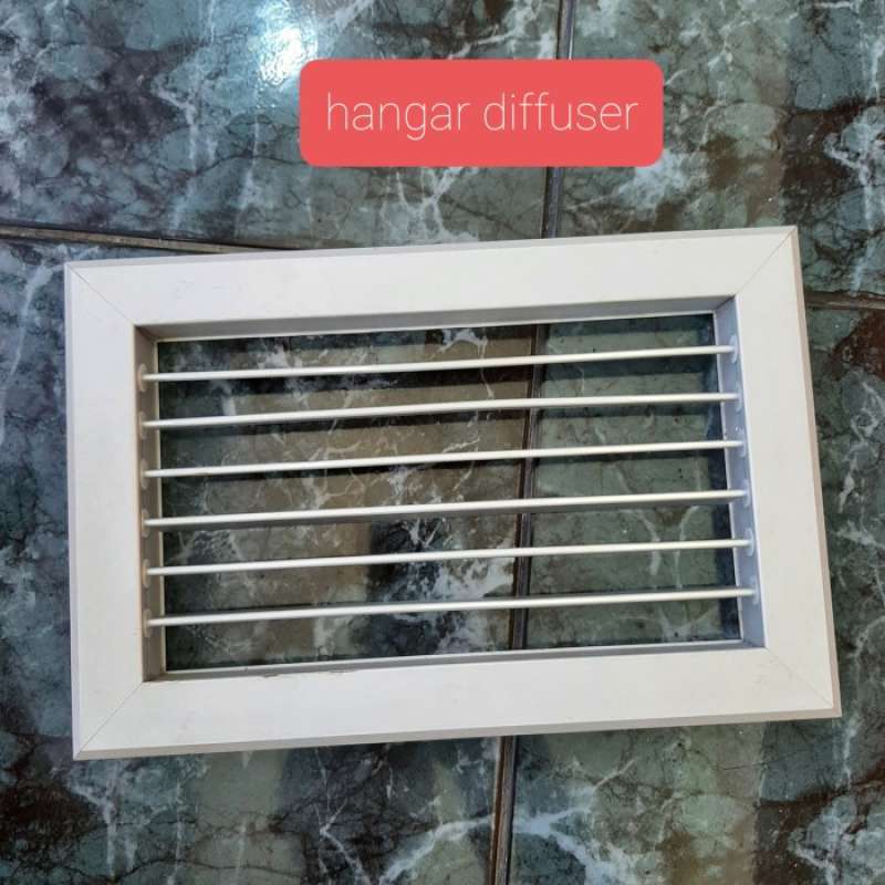 Promo RETURN AIR GRILL VENTILASI AC UKURAN DALAM 450MM X 250MM Diskon ...