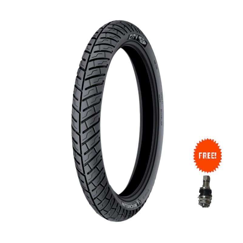 Promo Michelin 80-80-14 City Grip Pro Ban Tubeless + Free Pentil Diskon ...