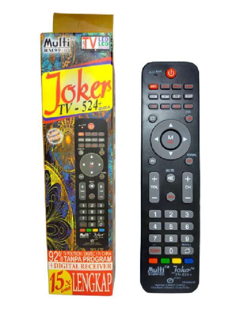 Jual Remote Tv Joker Serba Bisa Di Seller Vs Parabola - Gunung Anyar ...