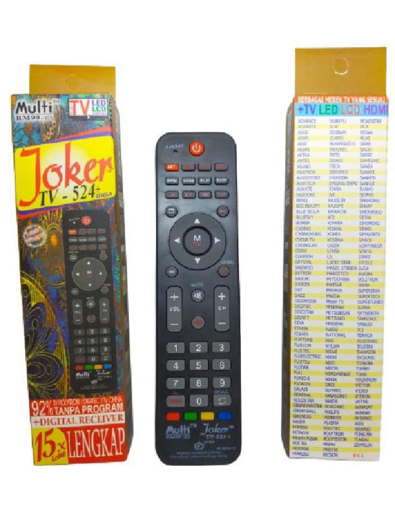 Jual Remote Tv Joker Serba Bisa Di Seller Vs Parabola - Gunung Anyar ...