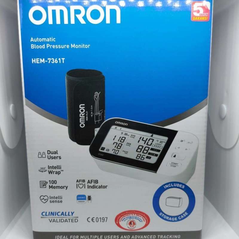 Promo OMRON DIGITAL TENSIMETER HEM-7361T TENSI DIGITAL OMRON Diskon 23% ...