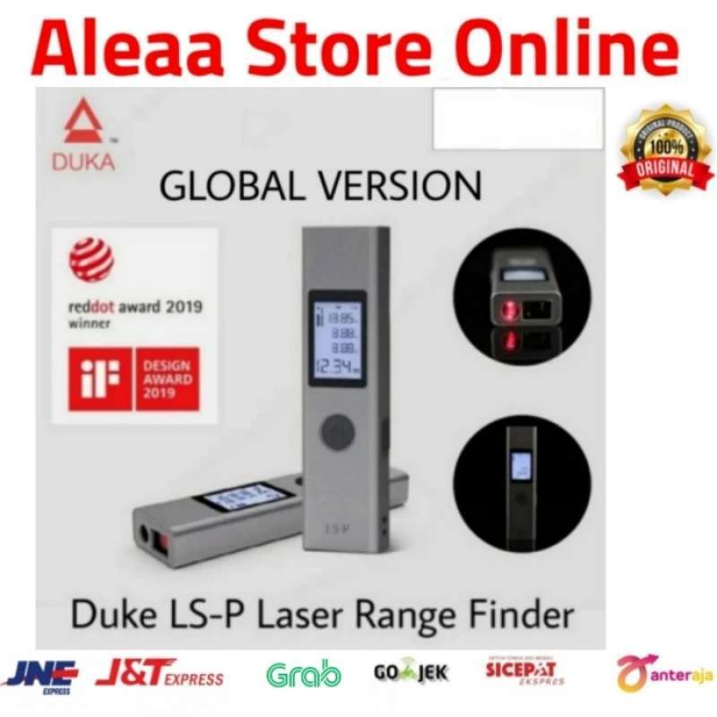 Promo DUKA LS-P 40M LASER RANGE FINGER MEASUREMENT - Meteran Digital ...