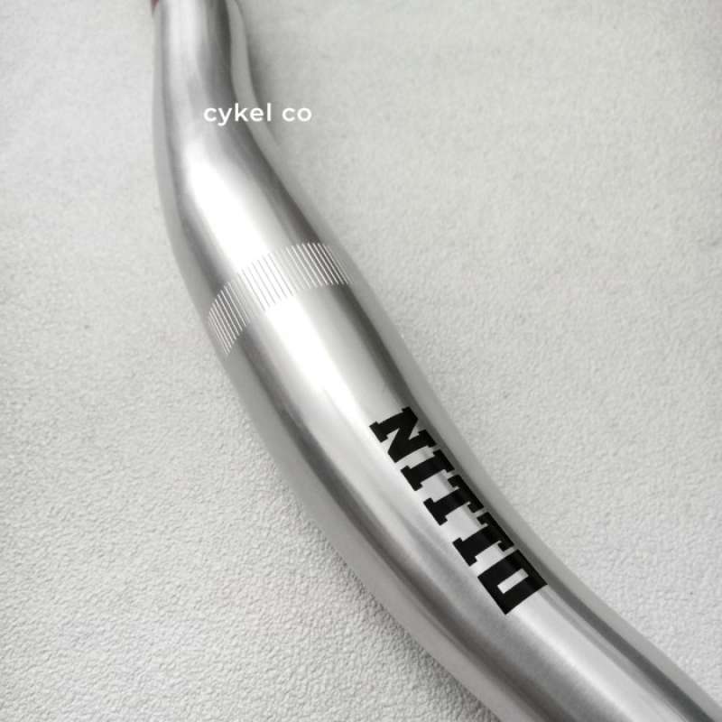 Jual Nitto For Shred Handlebar Type S Flat Bar 650mm Black Silver Di ...