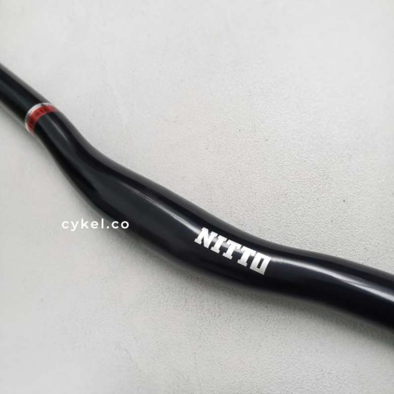 Jual Nitto For Shred Handlebar Type S Flat Bar 650mm Black Silver Di ...
