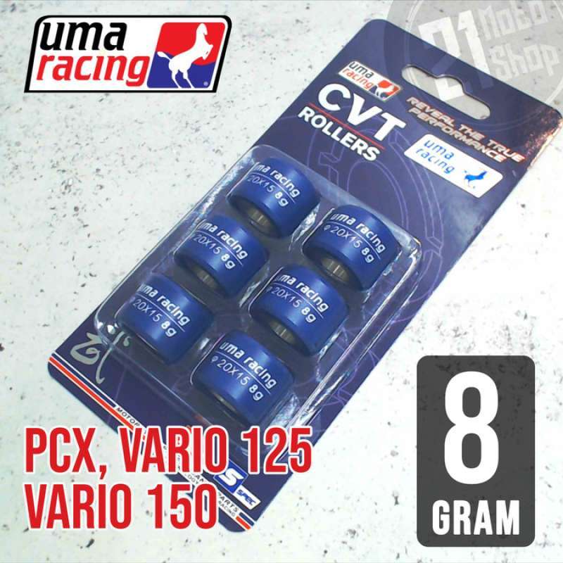 Promo Roller UMA Racing V3 20x15 8 gram PCX Vario 125 150 ADV Genio 8gr ...