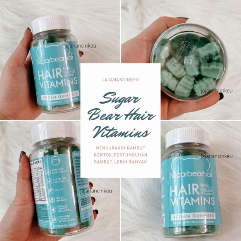 Promo SUGAR BEAR SUGARBEAR HAIR VITAMINS GUMMIES Diskon 30% di Seller Sunbrink Medika Store ...