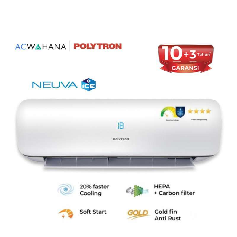 Promo Polytron AC Split Dinding Standard Neuva Pro R32 2 PK - PAC18VZ ...