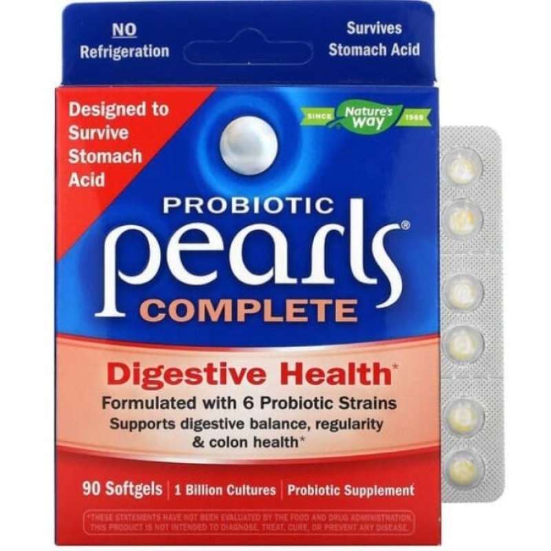 Jual Nature's Natures Way 90 Softgels Probiotic Pearls Complete di ...
