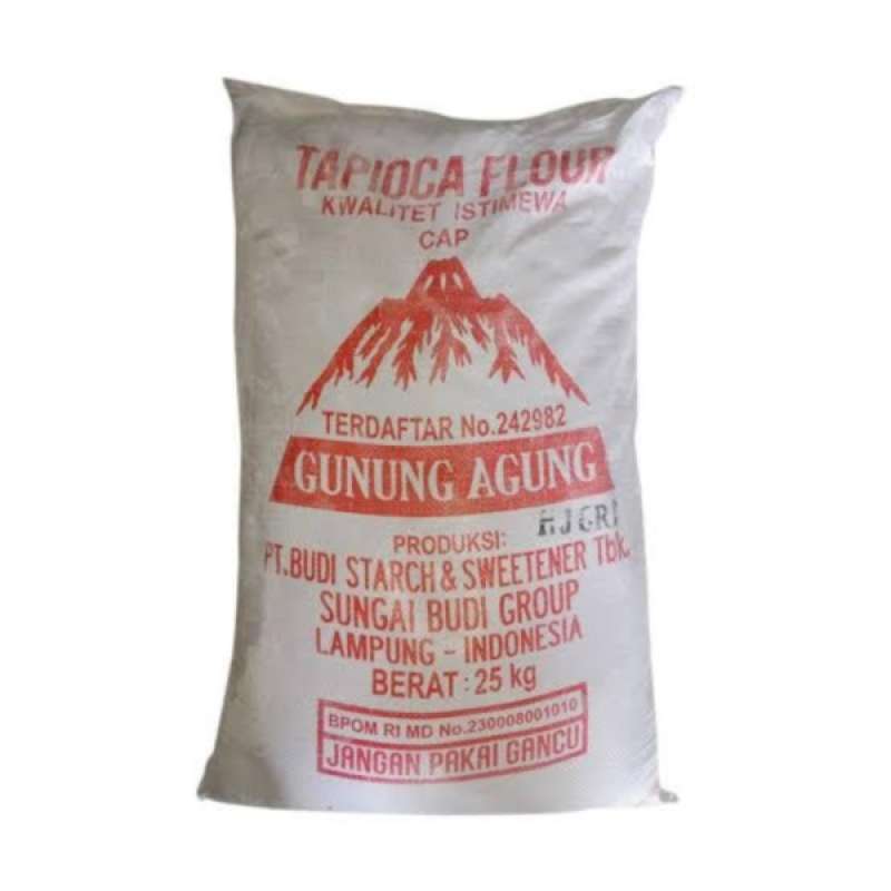 Jual Tepung Tapioka Gunung Agung 25kg Tapioca Flour Di Seller Panda ...