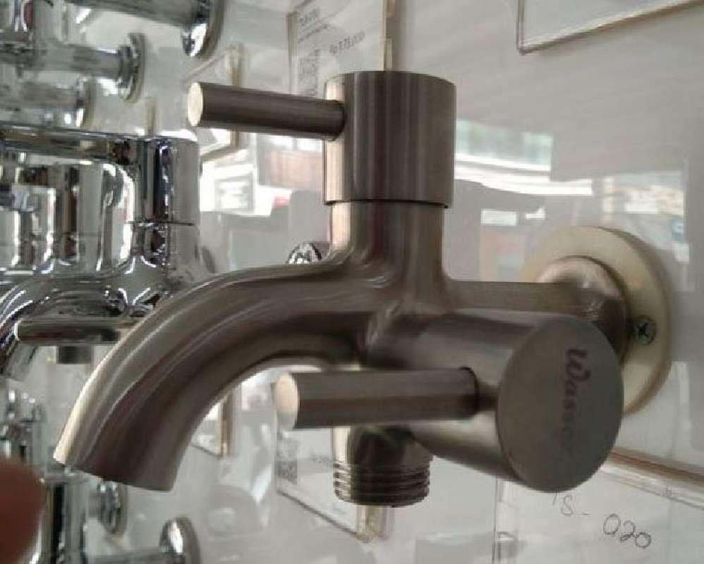 Jual Wasser Kran Double Keran Cabang Kran Air Kran tembok TS 020 di Seller Java Electronic ...