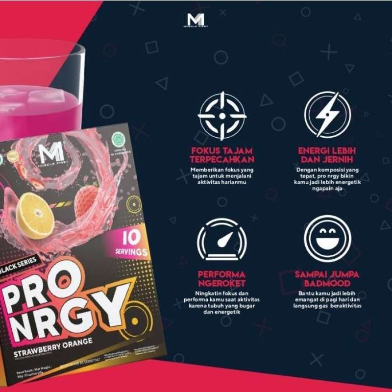 Jual M1 Musclefirst Pro Nrgy 10 Sachet Pre Workout Di Seller ...