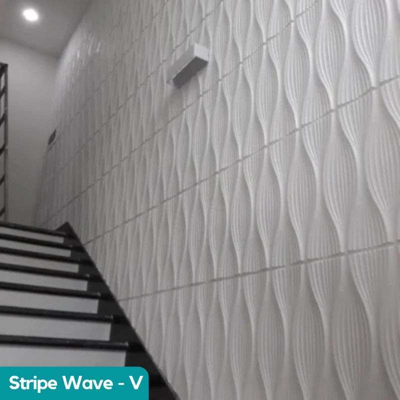 Jual [12 Motif] 3d Wallpanel Dinding Pvc 50x50 Cm Solid Wallpaper ...