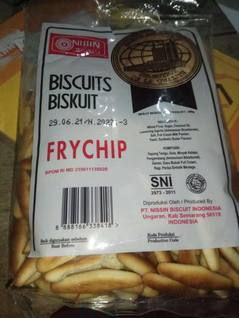 Jual nissin biscuit frychip 300gr di Seller Deja vu - Kota Magelang ...
