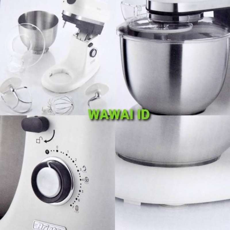Jual Mixer Adonan Roti 5,5 Liter Italy Ariete Classica Stand Mixer ...