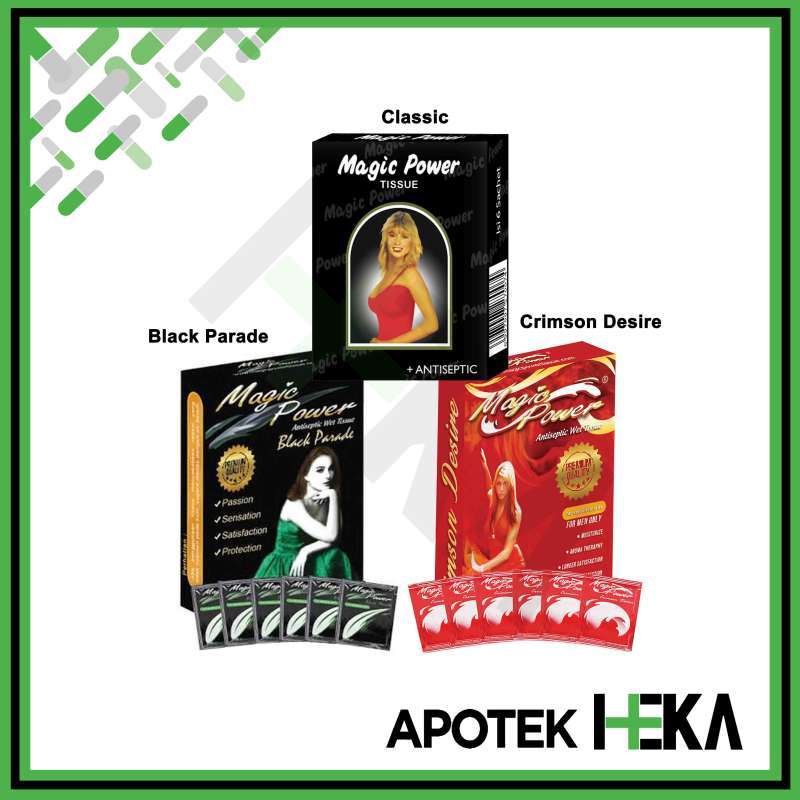 Jual Tisu Magic Power - Tisu Pria Tahan Lama di Seller Apotek Heka ...