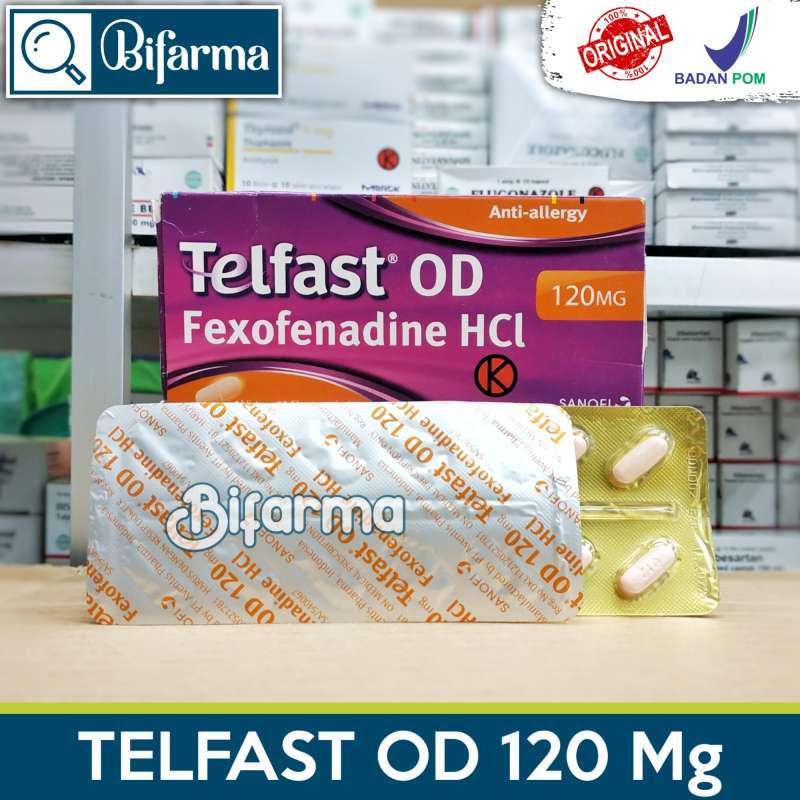 Jual Telfast Od 120 Mg /strip @10 Tablet Di Seller Alfonsgenerik - Kayu ...